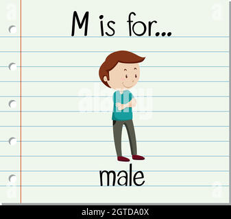 man standing with a letter of the alphabet Stock Vector Image & Art - Alamy