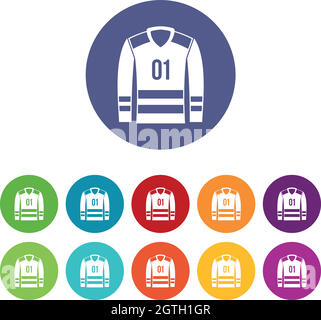 Sport uniform set icons Stock Vector Image & Art - Alamy