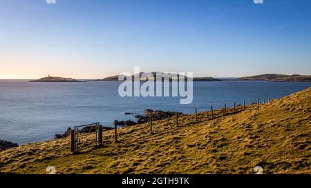 A view of Kirkcudbright Bay and the Dee estuary from Torrs Point ...
