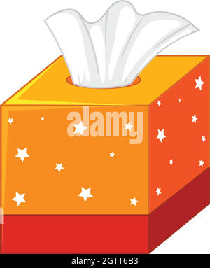 cartoon box of tissues Stock Vector Image & Art - Alamy