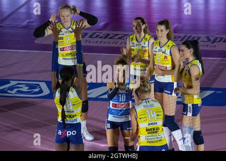 Starting six of Imoco Stock Photo - Alamy