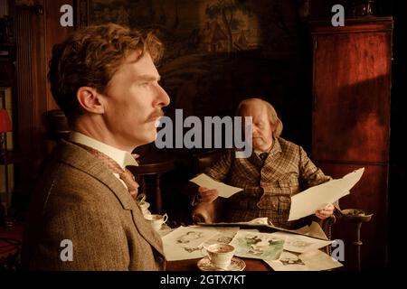 THE ELECTRICAL LIFE OF LOUIS WAIN 2021 Amazon Studios film with ...