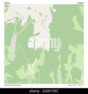 Map of Manar Stock Photo - Alamy