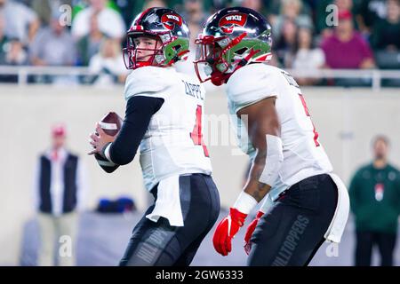 Western Kentucky quarterback Bailey Zappe (4) during an NCAA football ...