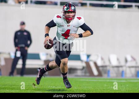 Western Kentucky quarterback Bailey Zappe (4) during an NCAA football ...