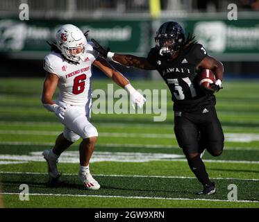 Fresno State linebacker Levelle Bailey celebrates a tackle against ...