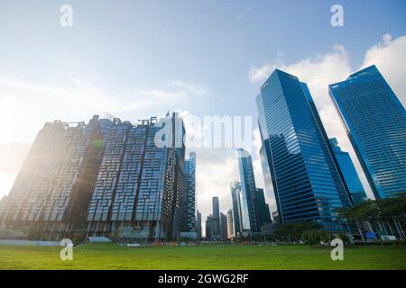 DBS Bank Headquarters located at Marina Bay Singapore Stock Photo - Alamy
