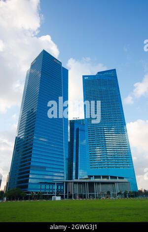 DBS Bank Headquarters located at Marina Bay Singapore Stock Photo - Alamy