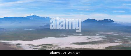 Pico de Orizaba national park, Mexico. Sign, and Pico de Orizaba ...