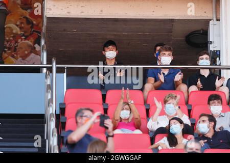 Takefusa Kubo (Mallorca), OCTOBER 2, 2021 - Football / Soccer : Spanish "La Liga Santander ...