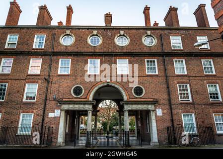 Peabody Estate social housing, Hammersmith, London, England, UK Stock ...