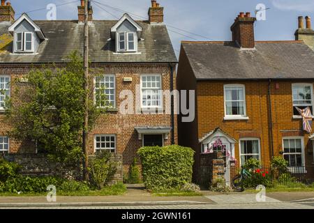 Nice english hous in a Portchester village Stock Photo - Alamy