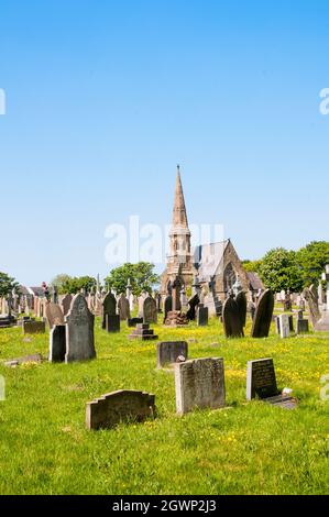 Layton cemetery Blackpool Stock Photo - Alamy
