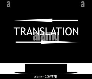 Computer Simple vector icon. Illustration symbol design template for ...