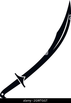 Cutlass icon, simple style Stock Vector Image & Art - Alamy