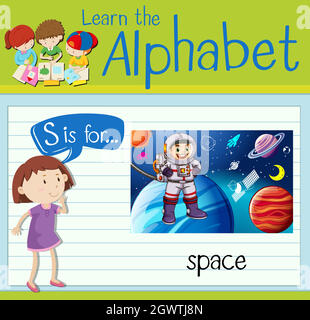 Flashcard letter S is for stars Stock Vector Image & Art - Alamy