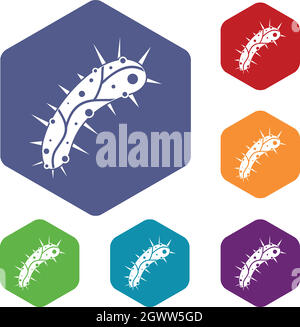 Virus Icons Set Stock Vector Image & Art - Alamy