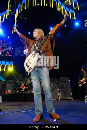 SEPTEMBER 22: Steve Ferrone, Tom Petty, and Ron Blair of Tom Petty And ...