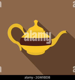 Teapot vector icon. Flat style illustration. EPS 10 vector Stock Vector ...