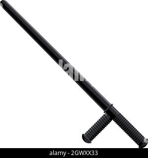 Rubber baton icon, cartoon style Stock Vector Image & Art - Alamy