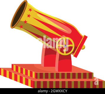 Circus cannon cartoon Stock Vector Image & Art - Alamy