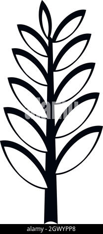 Corn Simple vector icon. Illustration symbol design template for web ...