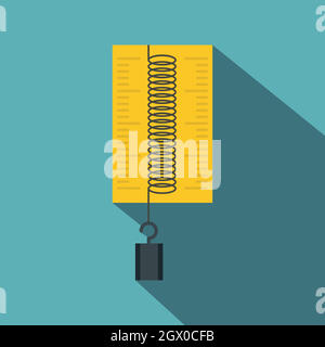 Physics dynamometer for laboratory work icon Stock Vector Image & Art ...