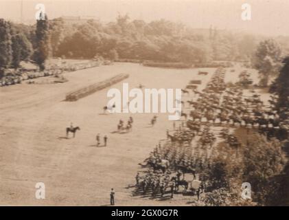 Vintage 19th century photograph: Army camp, Royal Palace, Rangoon 3rd ...