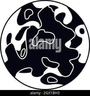 Small planet icon, simple style Stock Vector Image & Art - Alamy