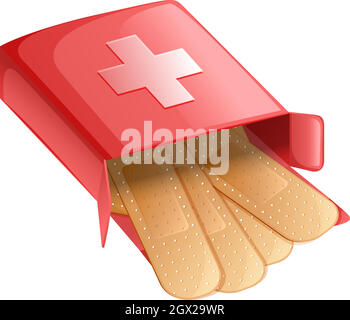cartoon sticking plaster Stock Vector Image & Art - Alamy