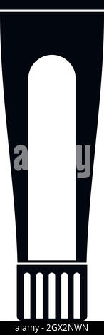 Toothpaste vector icon. toothpaste product icon. toothpaste hygiene ...