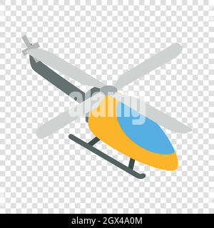 Helicopter isometric icon Stock Vector Image & Art - Alamy