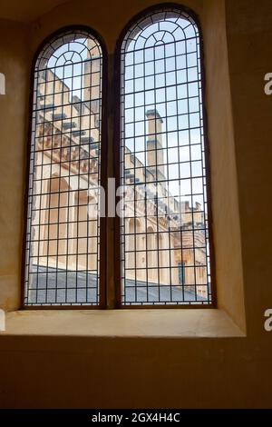Stirling Castle window interior view Stock Photo - Alamy