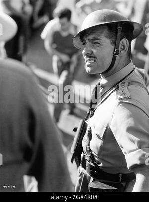 Clark Gable in military uniform - US Army Air Corps, vintage World War ...