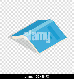 diary with cover isometric icon vector illustration Stock Vector Image ...