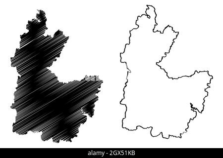 Jalna district (Maharashtra State, Aurangabad Division, Republic of ...