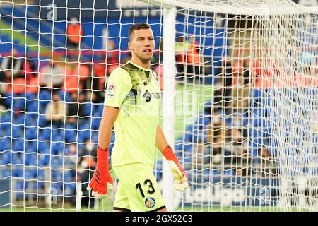 David Soria seen during the La Liga Santander 2021/2022 match between ...
