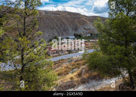 Lijar, Traditional Spanish Mountain Town, Almanzora Valley, Andalusia ...