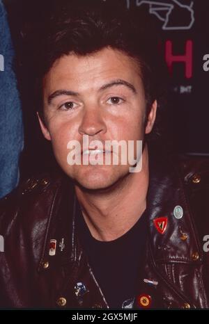 London, UK. LIBRARY. Singer Paul Young sings as Paul Young and the ...