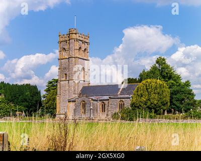 England Somerset Muchelney abbey Stock Photo - Alamy