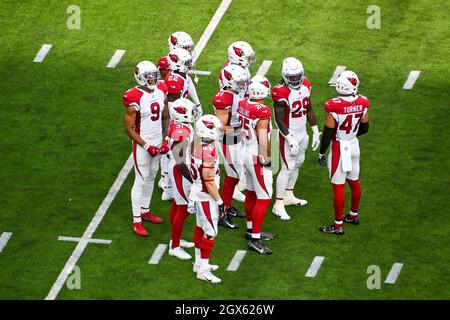 during an NFL football game Sunday, Oct. 24, 2021, in Green Bay, Wis ...