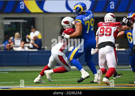 Linebacker (44) Markus Golden of the Arizona Cardinals against the Los ...