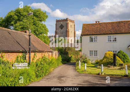 All Saints Parish Church Writtle in Essex Stock Photo - Alamy