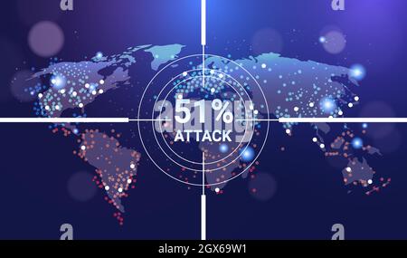 51 percent attack on blockchain stealing cryptocurrency blockchain ...