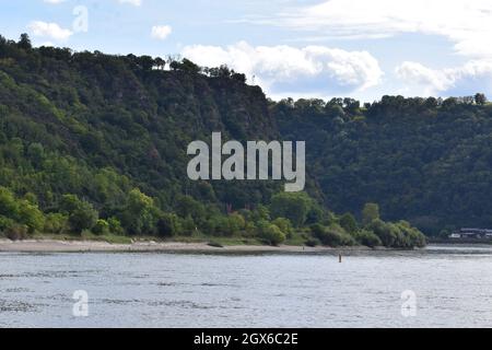 The Loreley rock in Mittelrheintal Stock Photo - Alamy