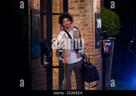 Hamburg, Germany. 04th Oct, 2021. Soccer: National team, Serge Gnabry ...