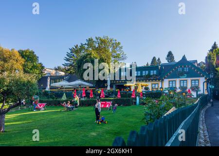Wien, Vienna: tavern Heuriger Zeiler am Hauerweg in Neustift am Walde ...