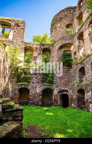 Swiny Castle Lower Silesia Poland Schweinburg Nieder Schlesien Polen ...
