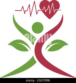 Healthy Life Logo template vector icon Stock Vector Image & Art - Alamy