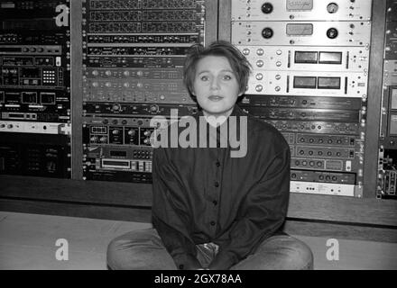 Scottish singer Elizabeth Fraser, singer with the Cocteau Twins ...